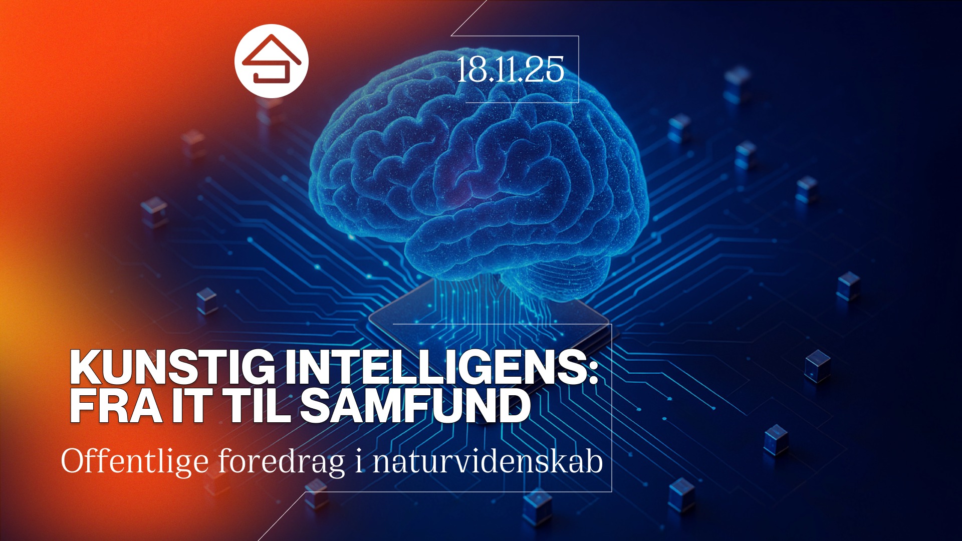 Kunstig intelligens: fra IT til samfund // Studenterhus Odense | Studenterhus Odense
